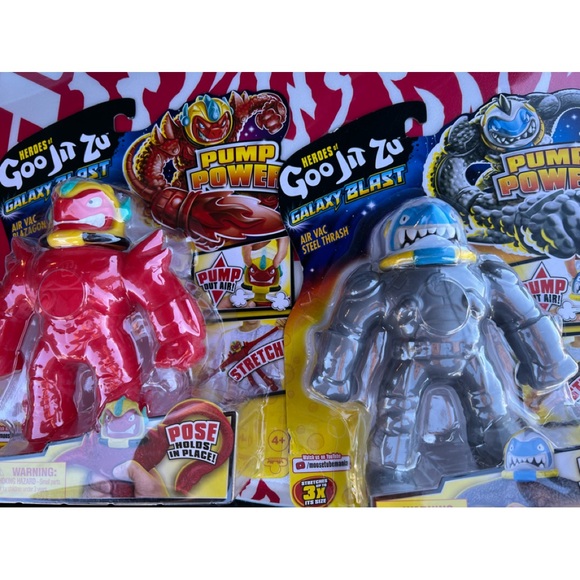 Toys | Heroes Of Goo Jit Zu Galaxy Blast Pump Power Air Vac Blazagon ...
